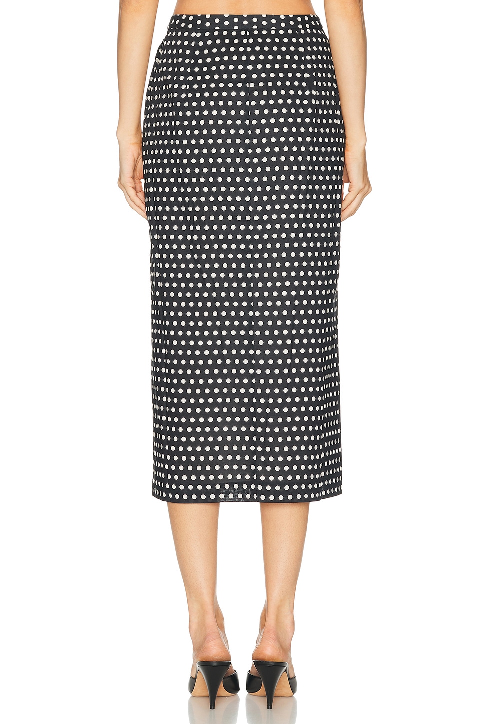 FRAME Polka Dot Skirt